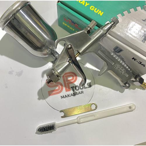 Jual ALAT SEMPROT CAT / SPRAY GUN SPED DICO DUCO TABUNG ATAS WIPRO K-3A ...