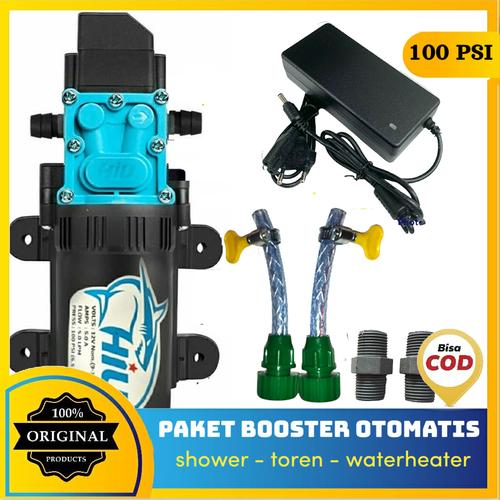 Jual Paket Pompa Booster Otomatis untuk Shower Water Heater - Hiu ...