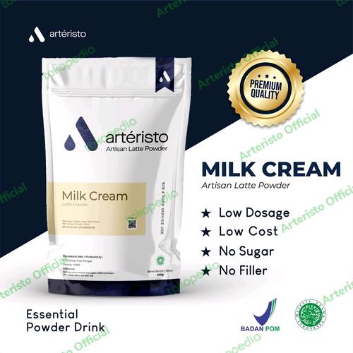 Jual ARTERISTO MILK CREAM PREMIUM POWDER DRINK 500GR - NO SUGAR ...