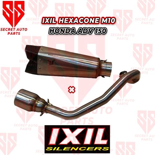 Jual Knalpot Ixil IXrace Hexacone M10 Carbon Honda ADV 150 Fullsystem ...