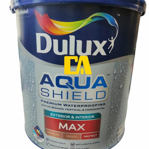 Jual DULUX AQUASHIELD MAX WATERPROOFING EXTERIOR DAN INTERIOR 20KG - Jakarta Pusat - CAHAYA ...