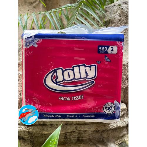 Jual TISSUE JOLLY 560 GR 2 PLY FACIAL TISSUE 100% VIRGIN PULP ASLI TISU ...