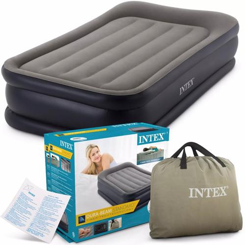 Jual Intex Kasur Angin Dura-beam Plus Fiber-Tech Twin 64132 Built in ...