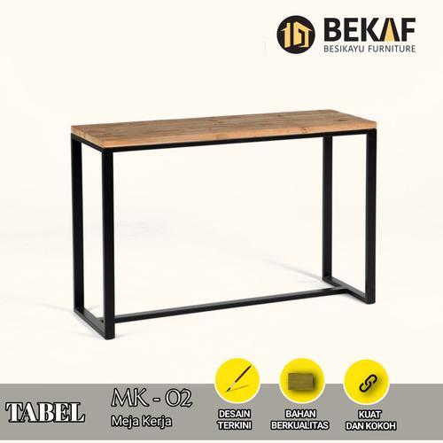 Jual BEKAF Meja kerja||meja belajar||meja besi kayu|| meja industrial ...