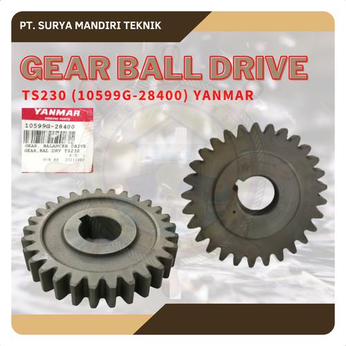 Jual GEAR BALL DRIVE TS230 (10599G-28400) YANMAR ASLI GENUINE - Kota ...