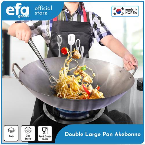 Jual EFA Goods Wajan Kuali Besar Jumbo Model 2 Kuping Akebonno 50-65cm ...