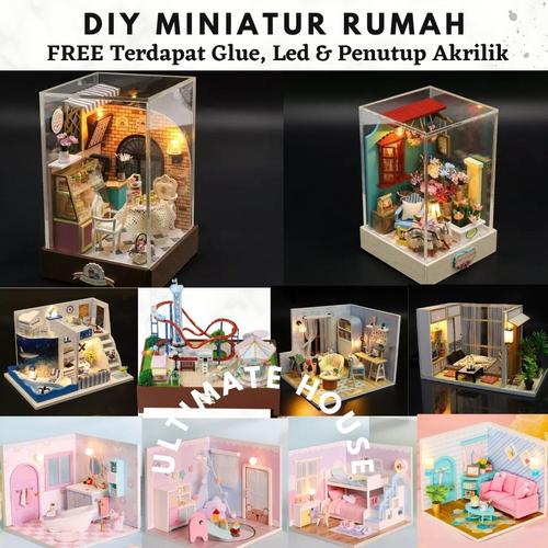 Promo DIY Miniature House Doll DIY Miniatur Rumah Mini House Rumah Boneka - Dream Catcher ...