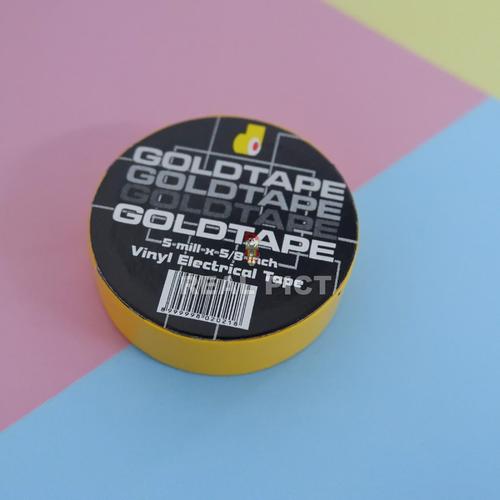 Jual Gold Tape Solasi Isolasi Solatip Listrik Kabel PVC Goldtape 15mm ...