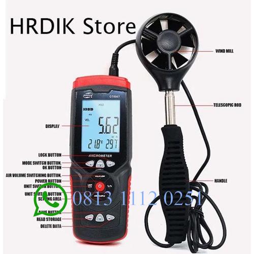 Jual Jual alat ukur kecepatan angin Benetech GT8907-Anemometer Murah ...