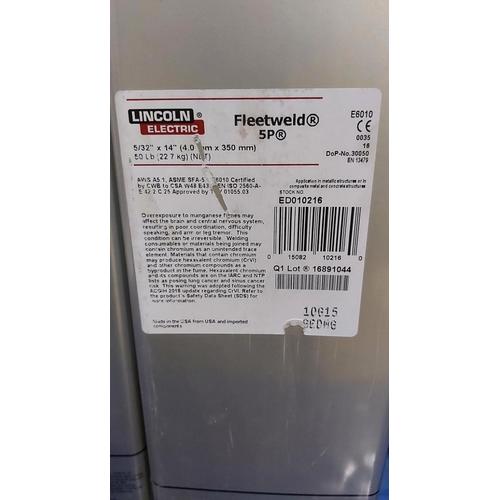 Jual KAWAT LAS PIPA LINCOLN 6010 FLEETWELD 5P AWS E6010 2.4MM 3.2MM 4 ...