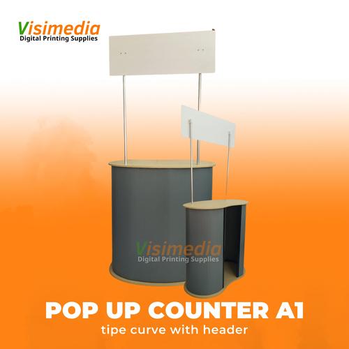 Jual Pop Up Counter With Header |Meja Promosi | Booth Portable | Event ...