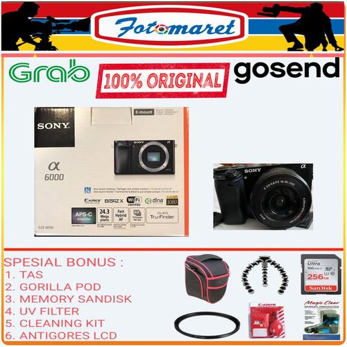 Jual SONY A6000 KIT 16-50MM/SONY A6000 KIT 16-50MM PAKET ACC GARANSI ...