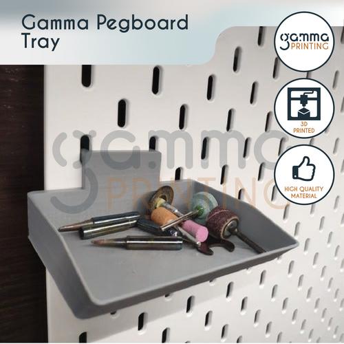 Jual Pegboard Tray Shelf / Accessories / Rak Gamma - Type 1, Putih ...