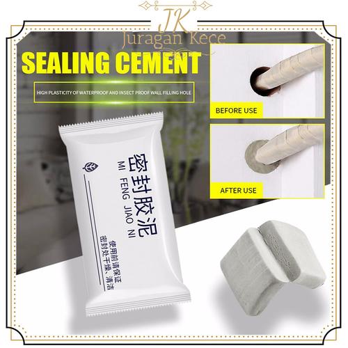 Jual Magic Sealant Dempul Ajaib Mi Feng Jiao Ni Penambal Lubang Celah ...