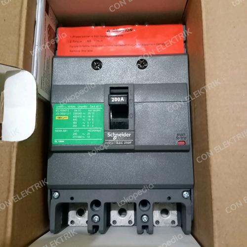 Jual MCCB EZC250F 3P 200A SCHNEIDER - SNI - Jakarta Pusat - CON ...