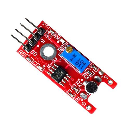Jual KY-038 4P Analog Digital Output Microphone Voice Sound Sensor ...