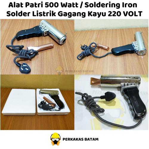Jual Alat Patri 500 Watt - Soldering Iron - Solder Listrik Gagang Kayu ...