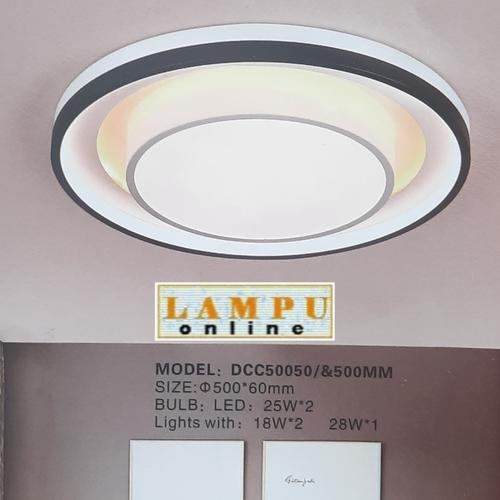 Jual lampu plafon led minimalis modern bulat DCC-50050-500 - Jakarta ...