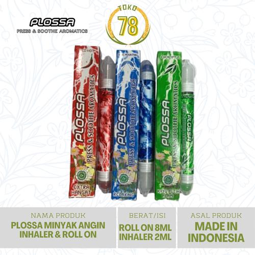 Jual PLOSSA Minyak Angin inhaler dan Roll On - Eucalyptus - Kota Bekasi ...