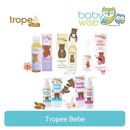 Jual Tropee Bebe Candlenut Minyak Kemiri/Lotion/Telon/Sanitizer/Hair Care - GreenTea30mlRol ...