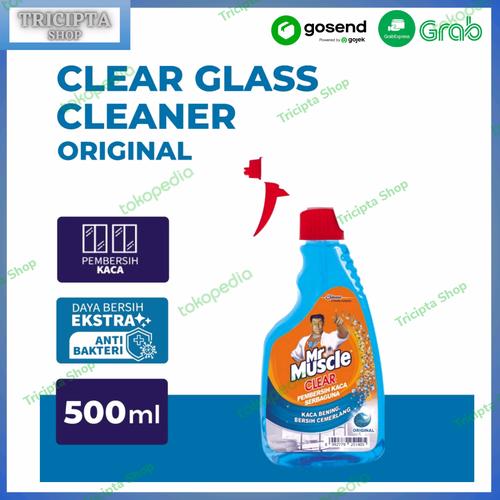 Jual Mr. Muscle Glass Cleaner / Clear Pembersih Kaca Botol Pump 500 mL ...