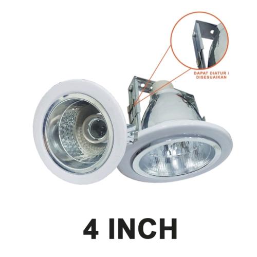 Jual Kap Fitting Rumah Lampu Downlight LED Plafon Tempel Atap Ruangan ...
