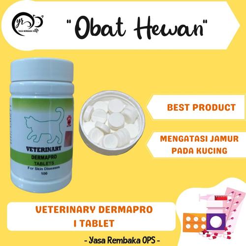 Jual DERMAPRO TABLET 1Tab - Obat Anti Jamur/Scabies Kucing - Kab ...