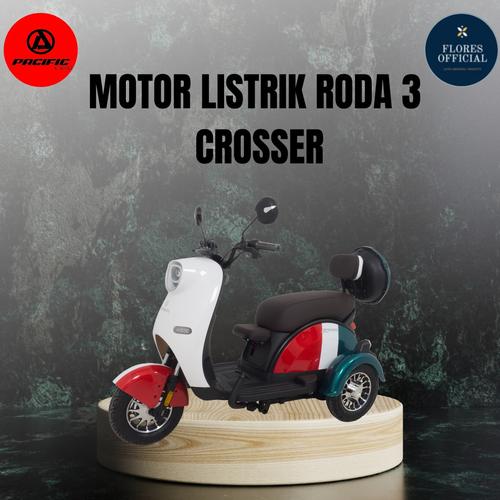 Jual Sepeda Listrik Roda 3 Motor Listrik Crosser Croser Kroser Pacific ...