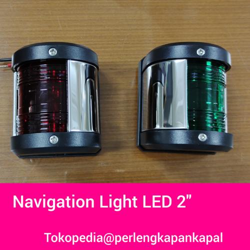 Jual Navigation Light Kapal 12 Meter / Lampu Navigasi LED 2 inchi ...