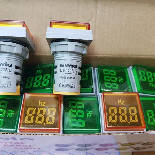 Jual Pilot Lamp Kotak HZ Meter / digital frequenzy meter bentuk Kotak ...