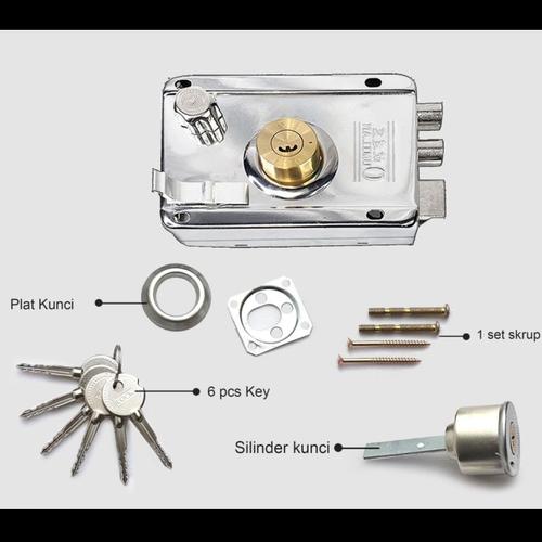 Jual Kunci Pintu Gerbang Otomatis I Pengunci Besi Stainless - Jakarta ...