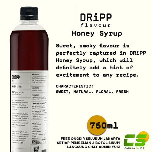 Jual Dripp Sirup / Syrup - Honey Syrup 760 ml (Sirup Rasa Madu ...