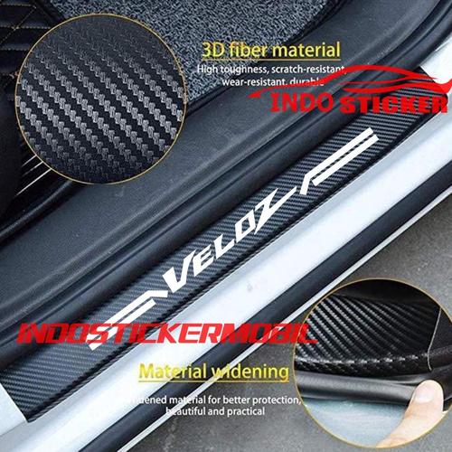 Jual - STICKER CARBON 3D MOBIL VELOZ STICKER SILL PLATE KARBON 3D MOBIL ...