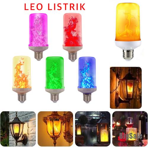 Jual LAMPU API LED E27 - 9 WATT FLAME EFFECT (BEST SELLER) - 9W MERAH ...