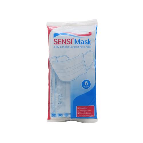 Promo Sensi Mask 3 Ply Earloop Biru Sachet - Jakarta Barat - farmaku ...