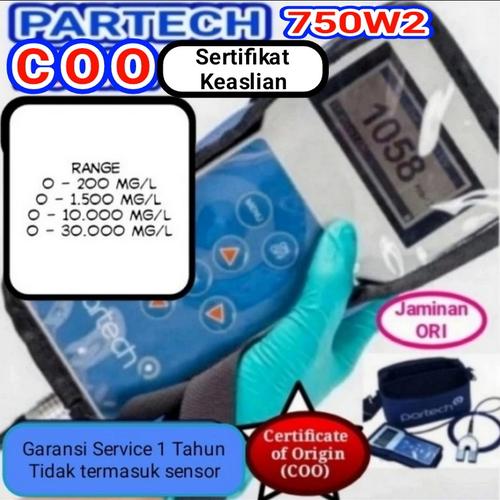 Jual Partech TSS Meter 750W2 MULTI RANGE - 0 - 10.000 MG/L - Jakarta Utara - Te Nie_NEW | Tokopedia