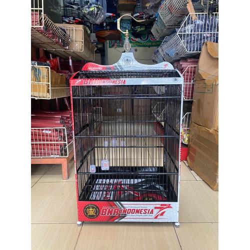 Jual SANGKAR KANDANG KOTAK BNR INDONESIA DECAL 77 NO 1 DAN 2 - 2 ...