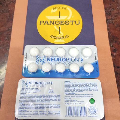 Jual Neurobion 1 Strip 10 Tablet / Neorobion Nerobion Putih Nurobion ...