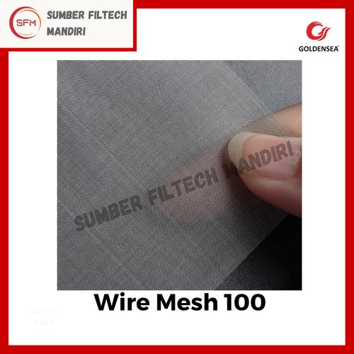 Jual Wire Mesh Saringan SS 304, #80, 100 (Lebar 1m, 1.3m, 1.5m) - Mesh ...