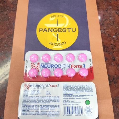 Jual Neurobion Forte 1 Strip 10 Tablet / Neorobion Nerobion Pink ...