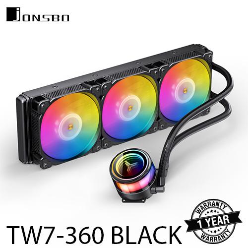 Jual JONSBO TW7-360 BLACK ARGB LIQUID COOLING CPU AIO - Jakarta Barat ...