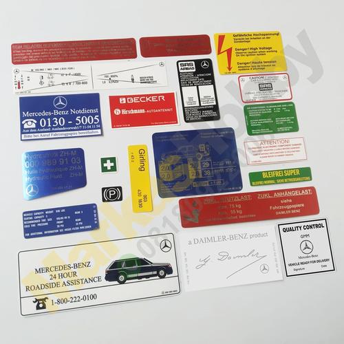 Jual Sticker Mercedes W124 Set - Kab. Bandung - Markas Hobby Sticker ...