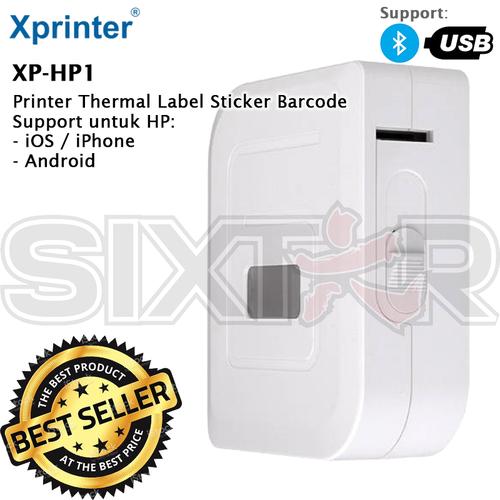 Jual Xprinter XP-HP1 Printer Mini Thermal Label Barcode Sticker ...