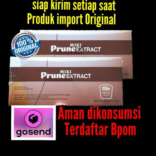 Jual Miki Prune Stick original minuman kesehatan. isi 30 Sachet ...