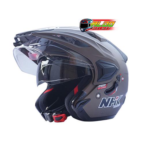 Jual NHK ORI PREDATOR | HELM NHK PREDATOR STAR GRAY DOFF | NHK HELM 2 ...
