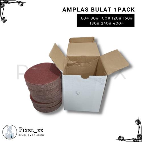 Jual Amplas Bulat 4 inch per pack isi 100pcs (Pixel Tool) - Grid 150 ...