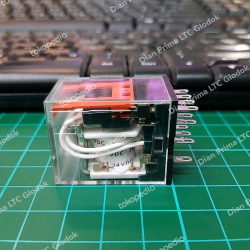 Jual Omron Relay MY4-GS 24Vdc 4NO 4NC 14 kaki 6A 250V - Jakarta Barat ...