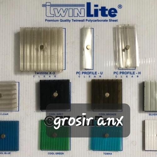Jual Atap Kanopi Polikarbonat TwinLite Polycarbonate Twin Lite 5mm 5 mm ...