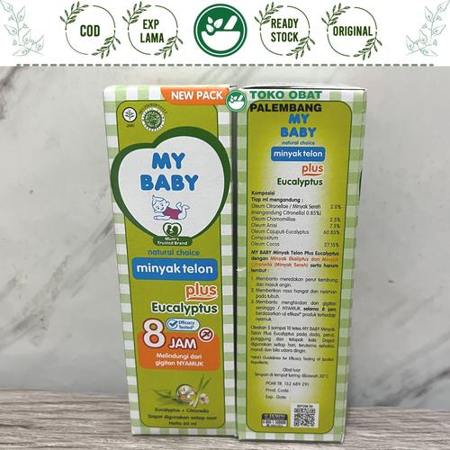 Jual MY BABY MINYAK TELON PLUS 60ML 8 JAM EUCALYPTUS MYBABY TELON SEREH ...