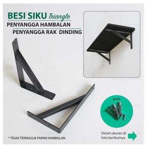 Promo RAK SIKU BESI, AMBALAN, HAMBALAN , RAK DINDING SHC SERIES - 12cm ...